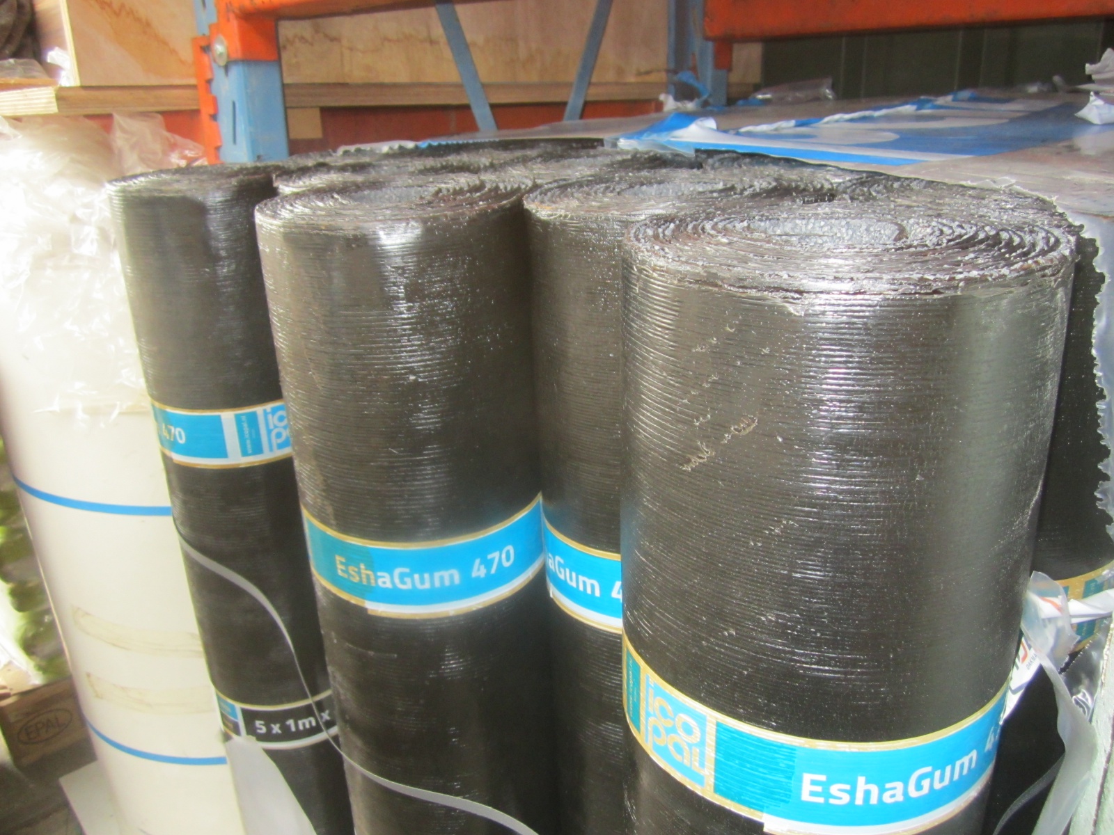 dakleer 470K24 EshaGum 470 Zwart 5 x 1mtr - Boshoeve Hout en ...