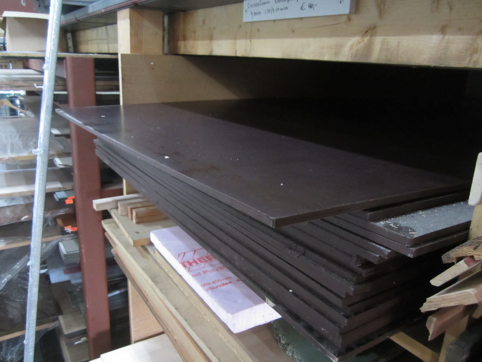 Betonplex platen berken 9 mm dik, 125/250 cm, glad - Boshoeve Hout en ...